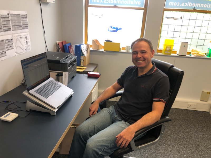 Schedule online with Aviation Medics on Booking.page