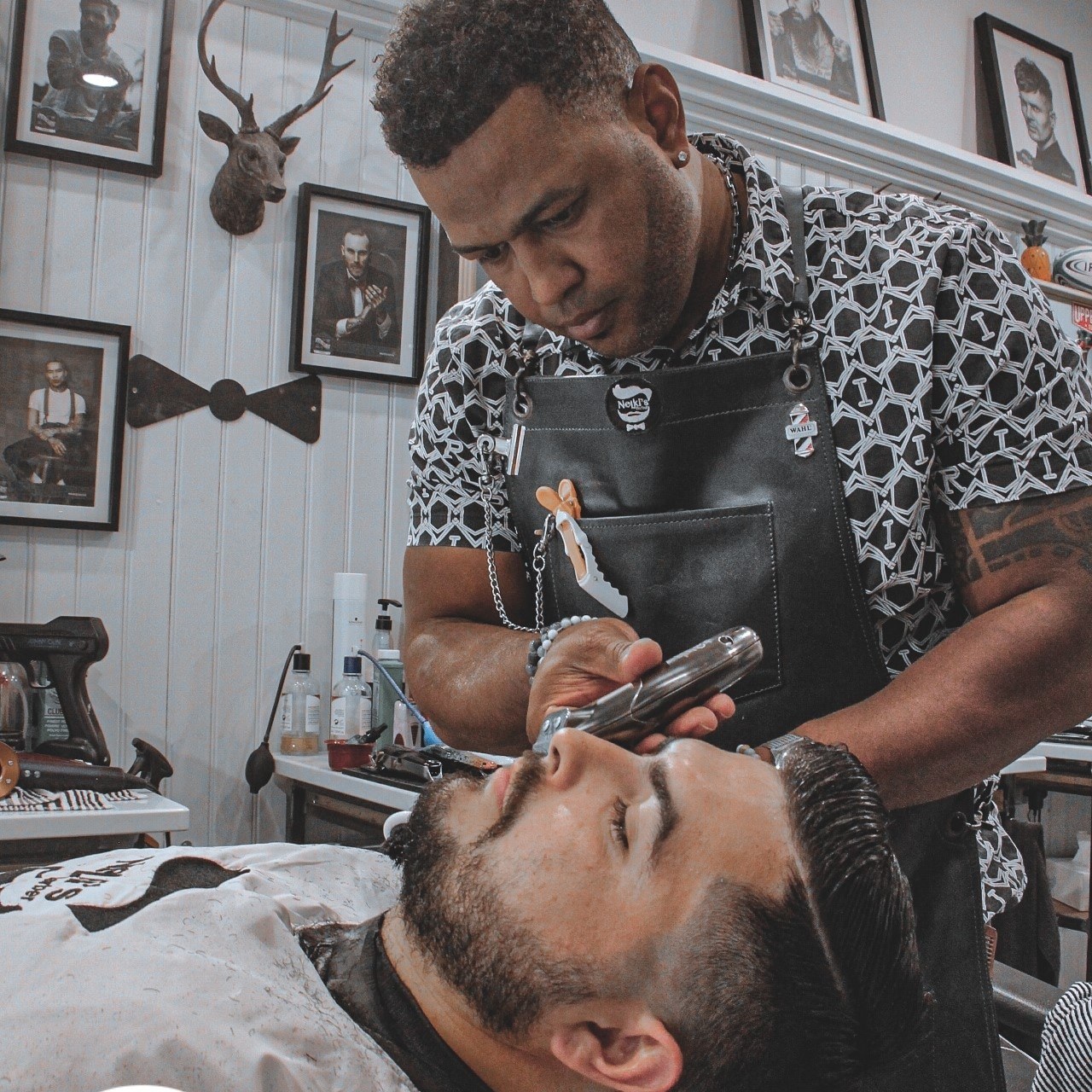 Schedule online with Nelki's Barber on Booking.page